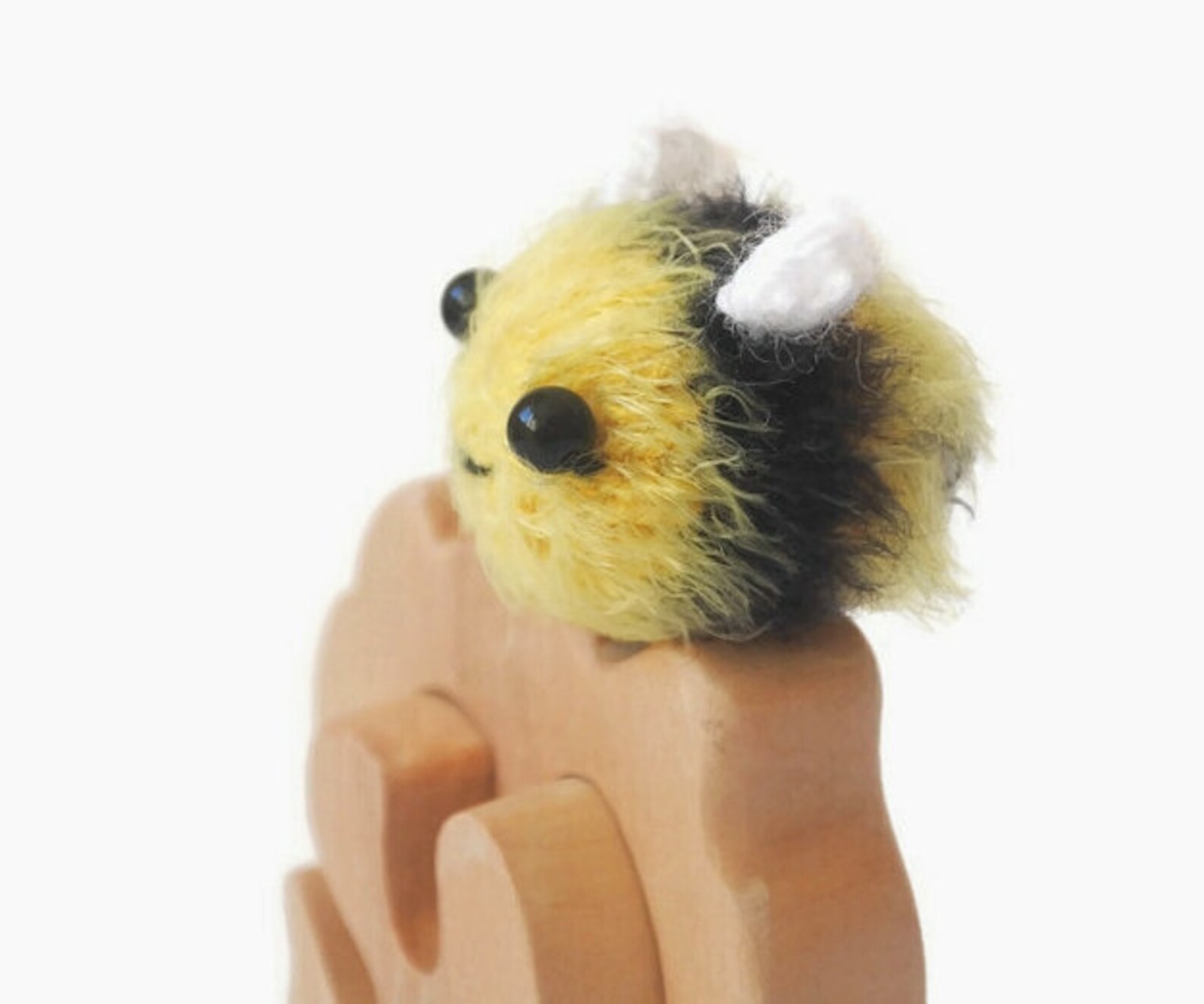 Miniature Plush Bee Stuffed Animal Student Gift Dollhouse Toy | Etsy