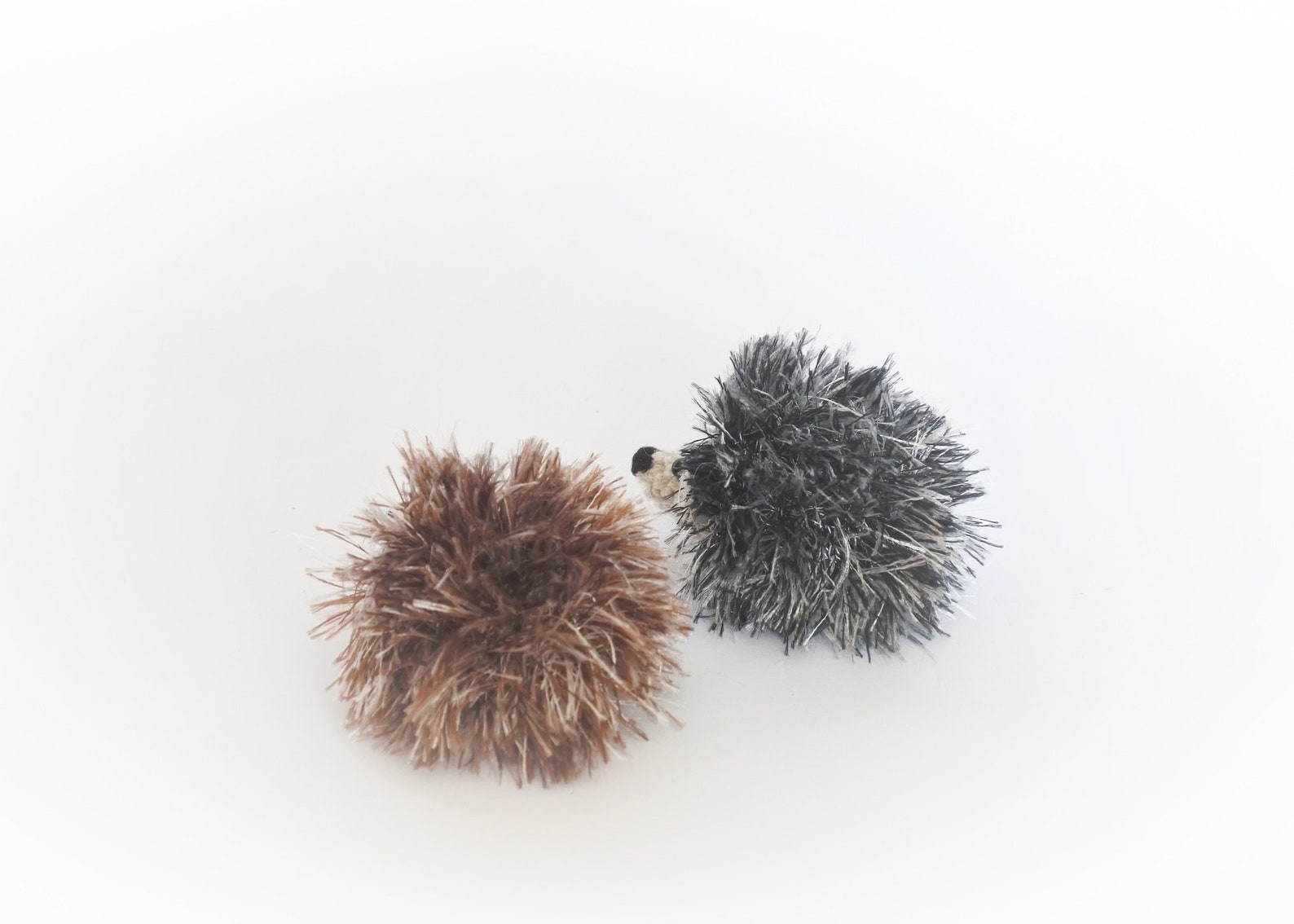 Miniature Hedgehog Amigurumi Dollhouse Toy Stuffed Hedgehog | Etsy