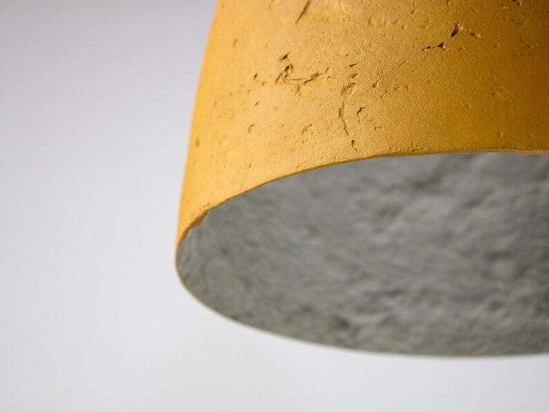 Night Light Conica Medium, Bedside Lamp, Hanging Lamp From Papier Mache ...