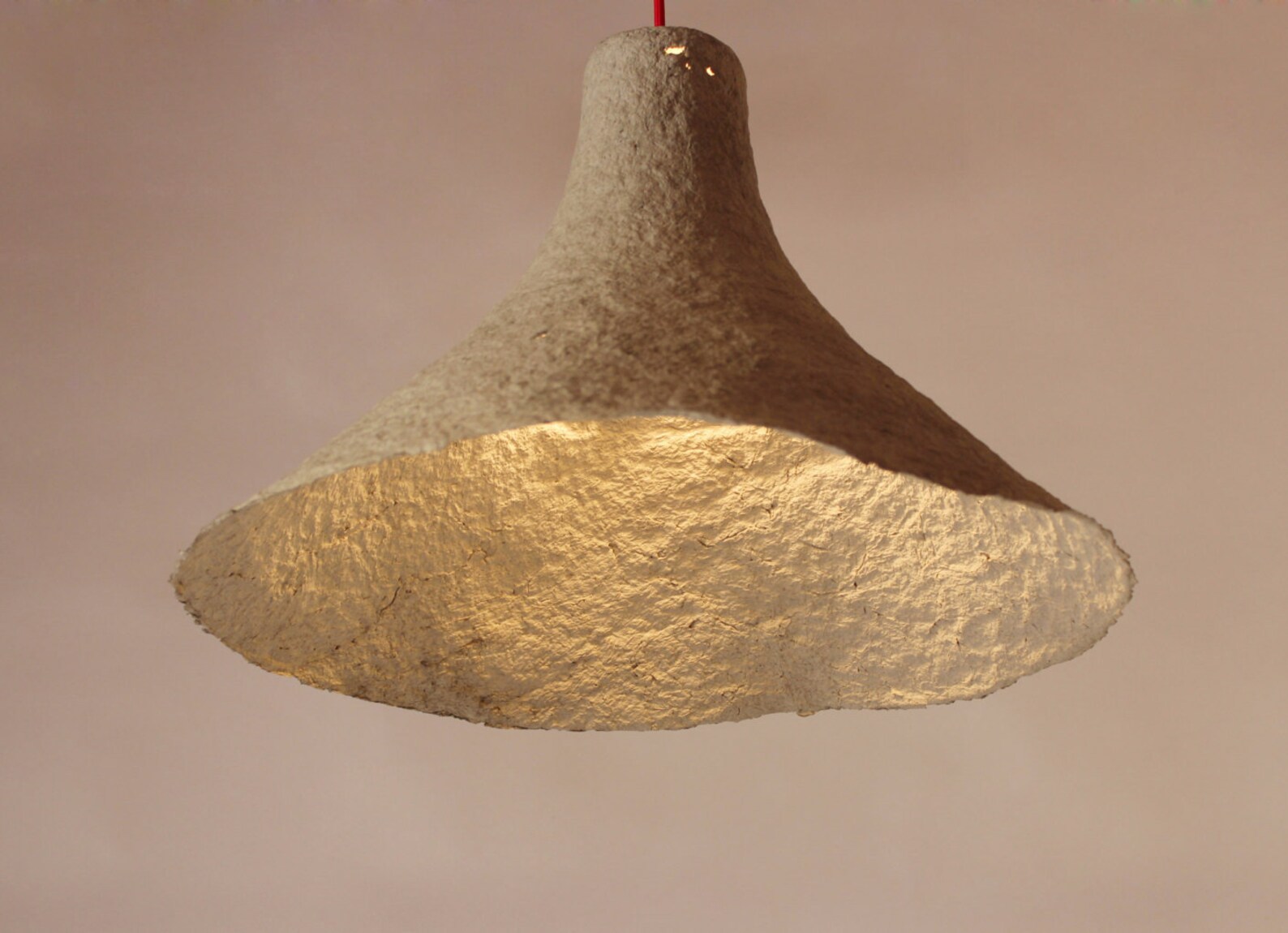 Industrial Lamp From Paper Pulp Farmfouse Rustic Lighting - Etsy