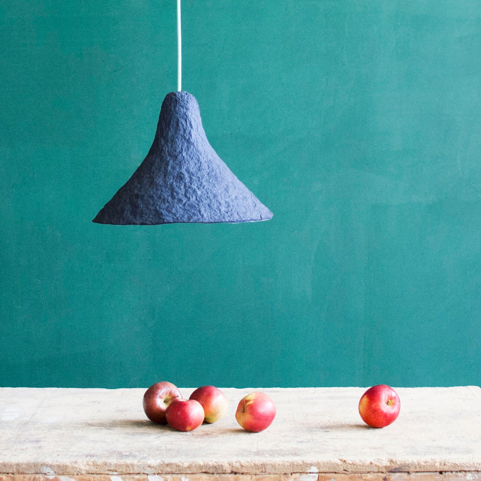 Industrial Lamp from Paper Pulp Farmfouse Rustic Lamp | Etsy