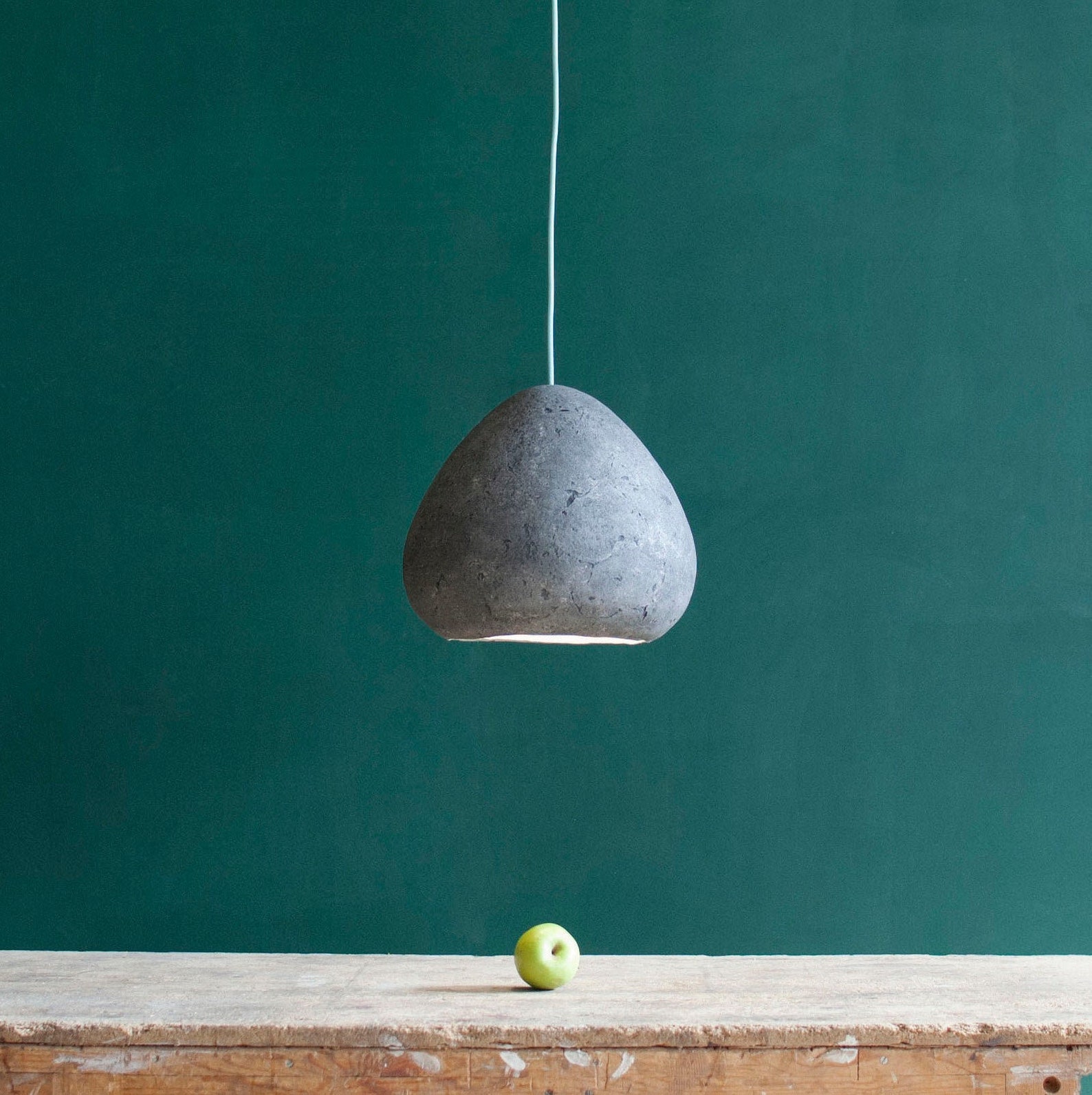 Industrial Light Fixture Made From Paper Mache Morphe | Etsy