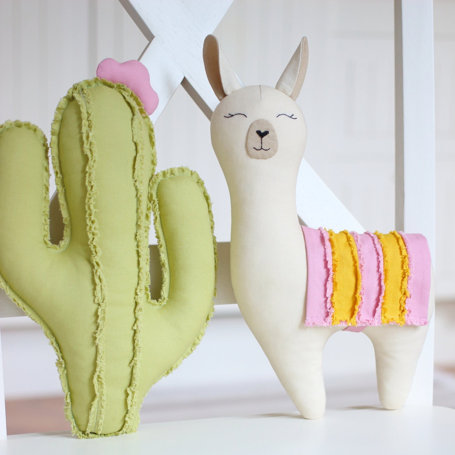 PDF Llama Alpaca and Cactus Sewing Pattern & Tutorial DIY | Etsy