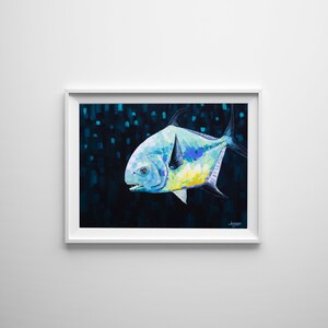 Permit Fish, Permit Painting, Fly Fishing Art, Fish Art, Fishing Art ...