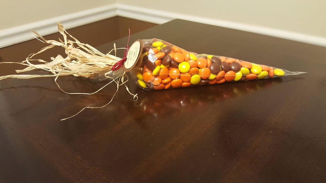 Set of 10 Fall Harvest Cones - Etsy
