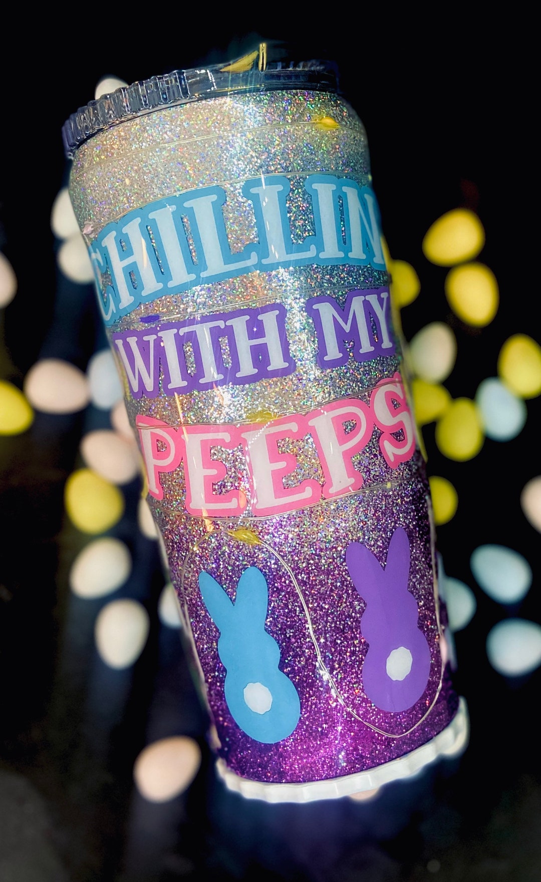 20oz Easter Light up Tumbler - Etsy