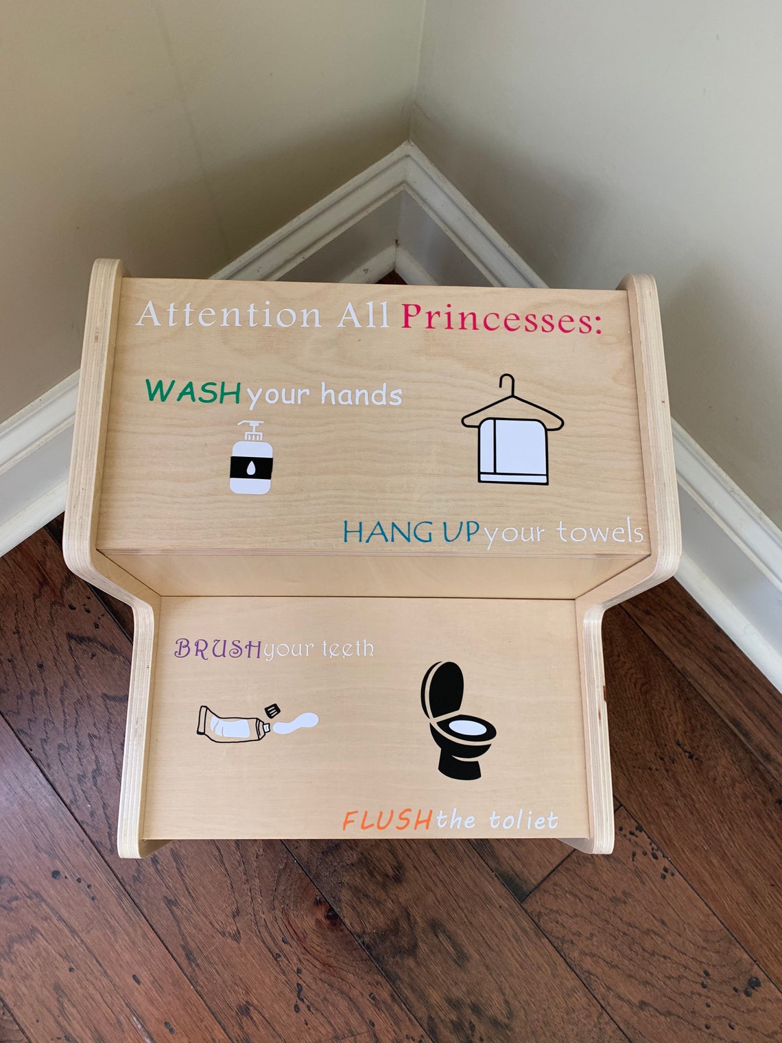 Girls Step Stool - Etsy