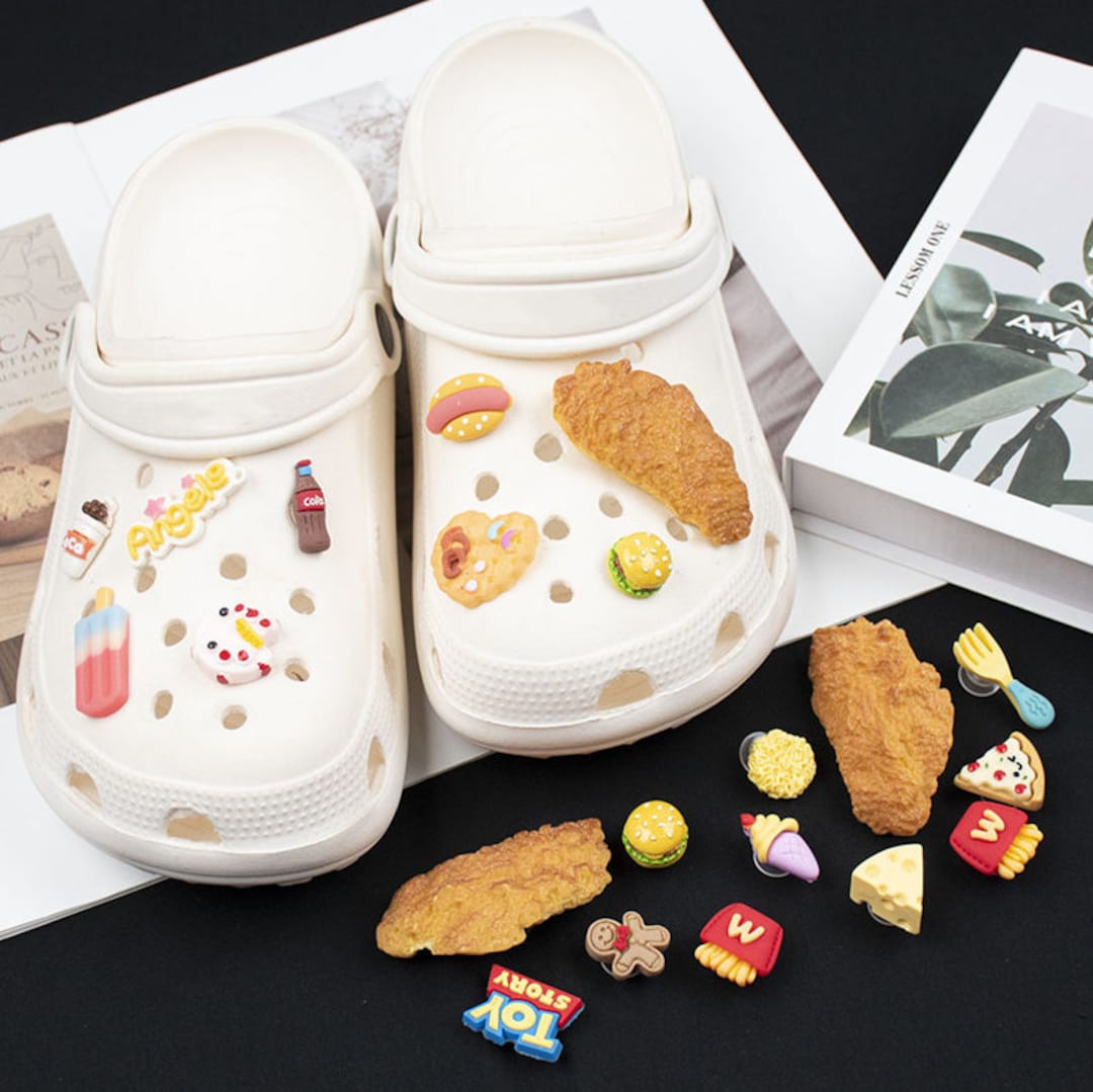 Set of 10PCS Crocs Charm Real Food Set Realistic Food Crocs - Etsy