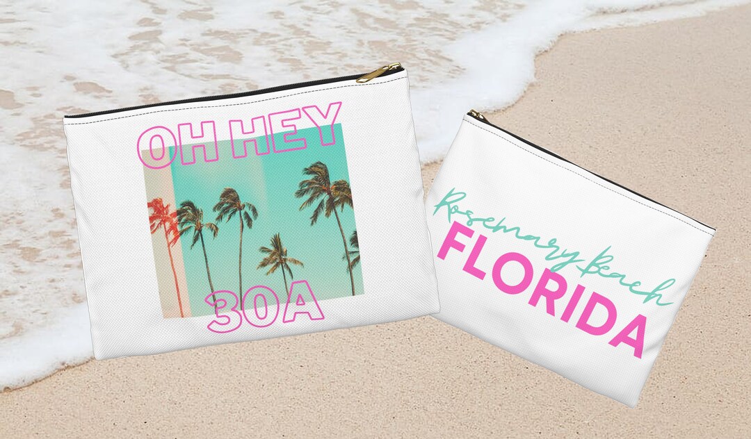 30A Accessory Pouch Rosemary Beach Florida Travel Pouch 30-A - Etsy
