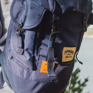 The Explorer Backpack in Navy ~ Large Rucksack, Travel Bag, Holiday Bag ...