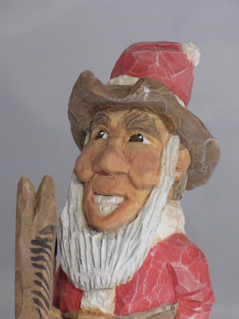 Cowboy Santa Claus - Etsy