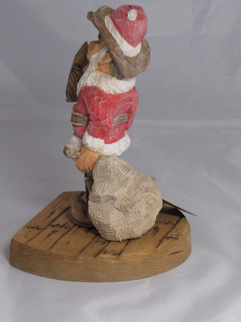 Cowboy Santa Claus - Etsy