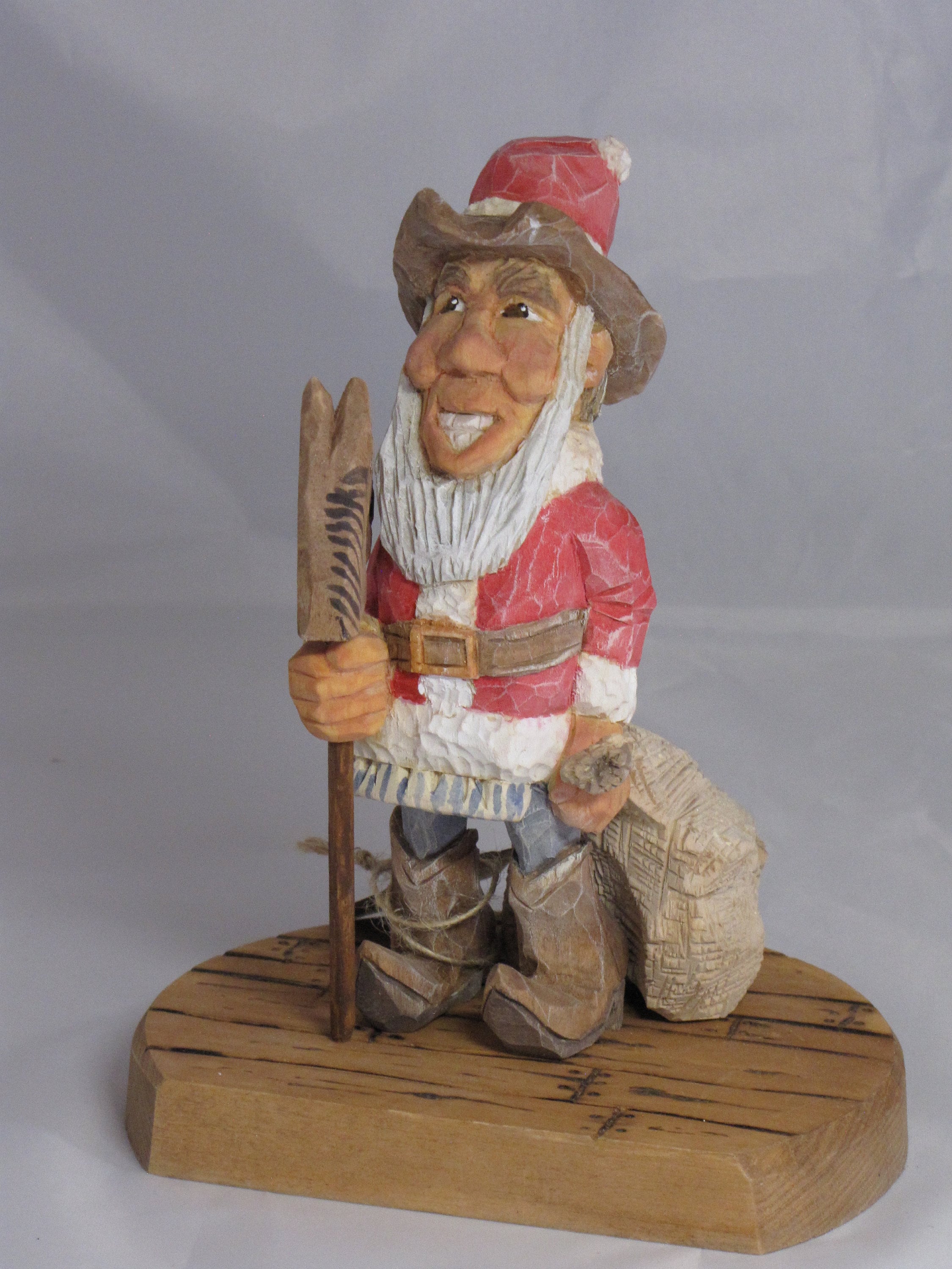 Cowboy Santa Claus - Etsy
