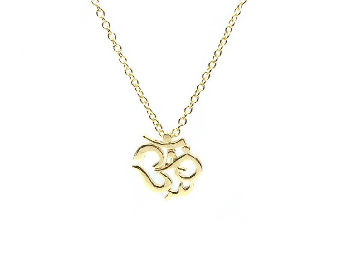 Mini Om Symbol Necklace - Etsy