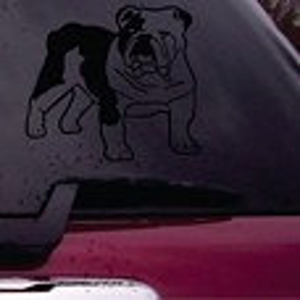 Bulldog Decal Sticker Vinyl Decal Sticker Art Graphic Stickers Laptop ...