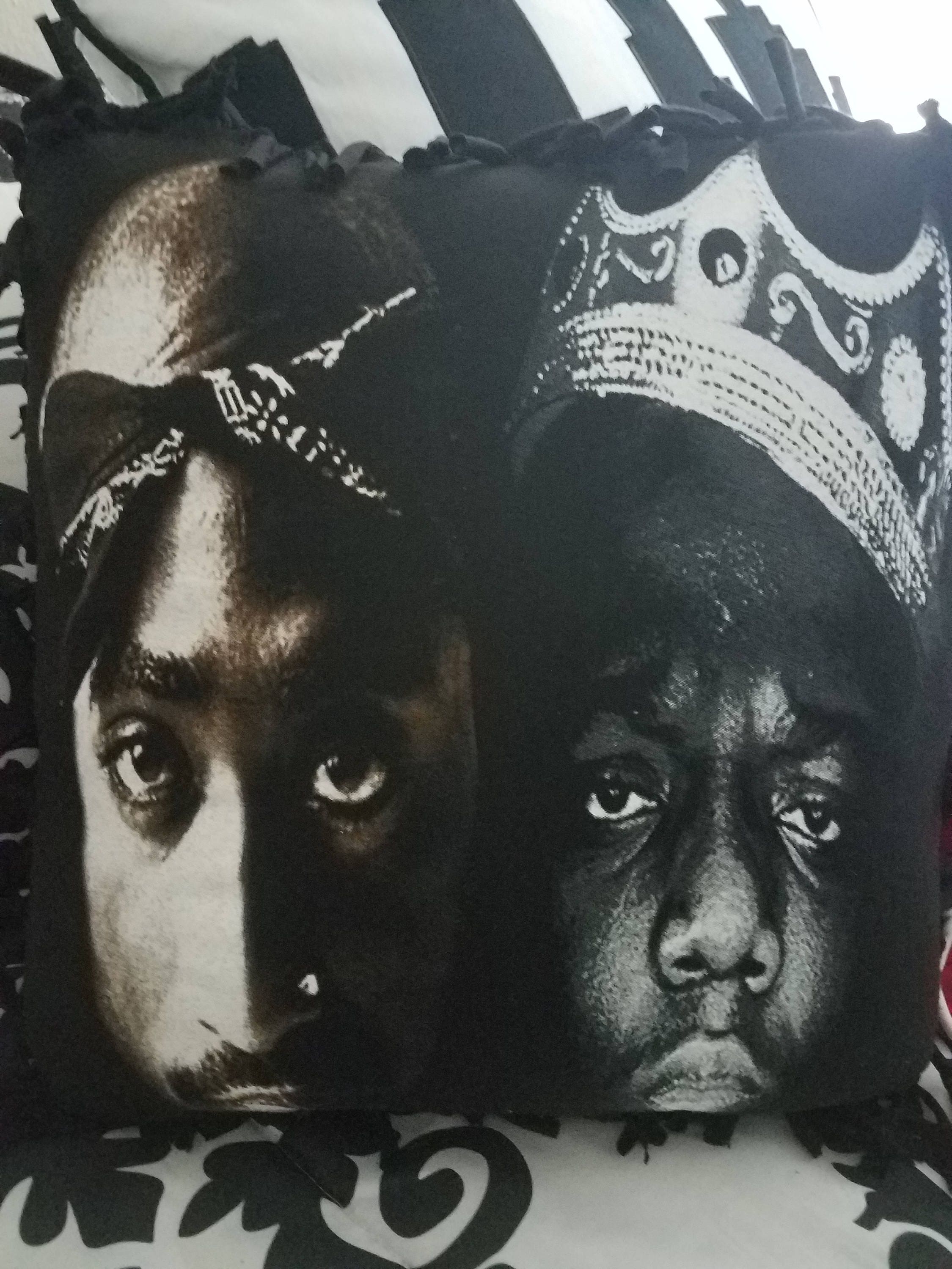 One of a Kind Tupac and Biggie Rap West Coast Decorative Hand Made ...