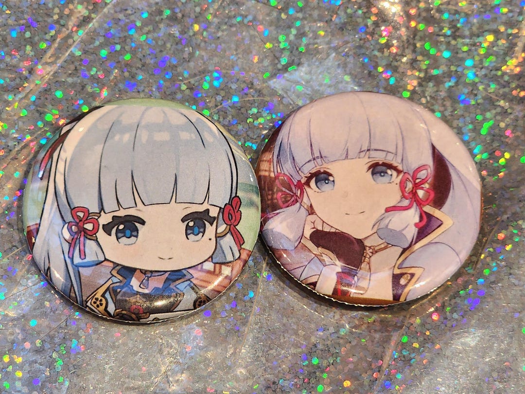Genshin Impact Ayaka and Chibi! - Etsy
