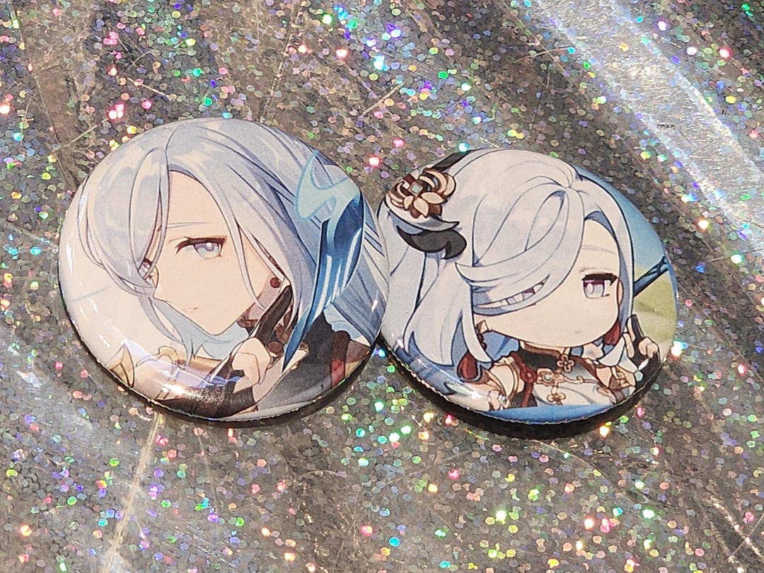Genshin Impact; Shenhe and Chibi! - Etsy