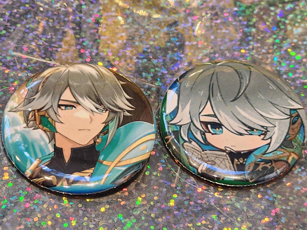 Genshin Impact; Alhaitham and Chibi! - Etsy