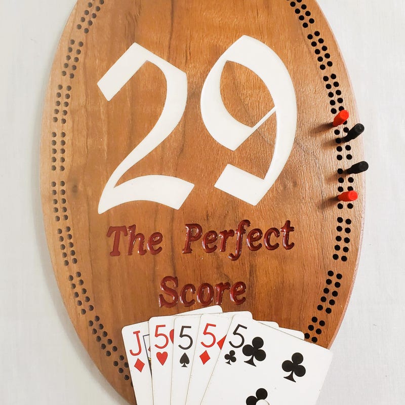 29 Cribbage Board - Etsy