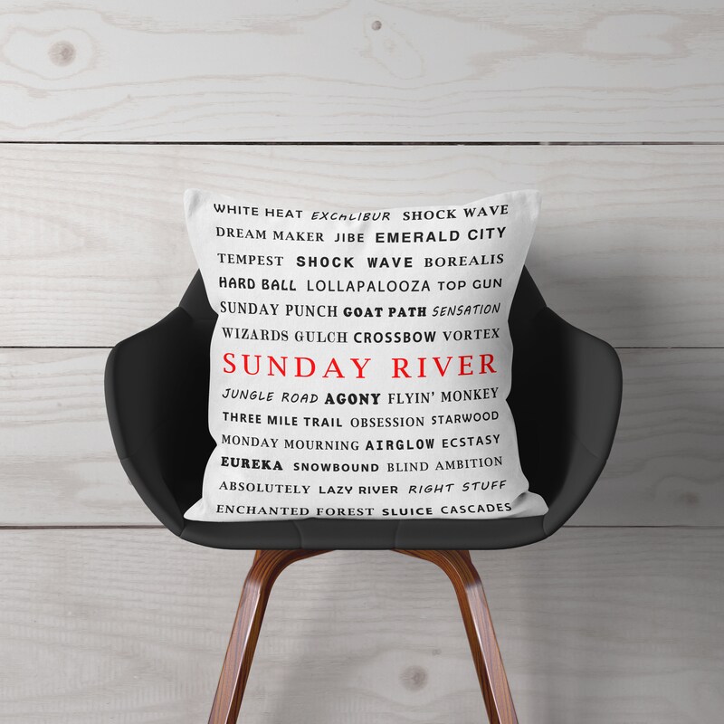 Cabin Resort Pillow - Etsy