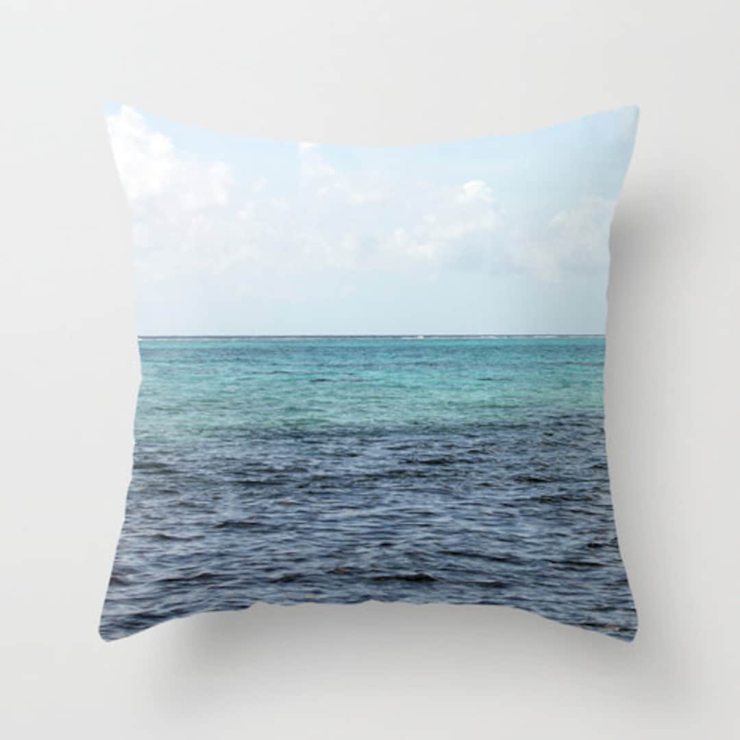 Beautiful Ocean, Pillow or Cover Home Decor, Cottage Decor, Beach Decor ...