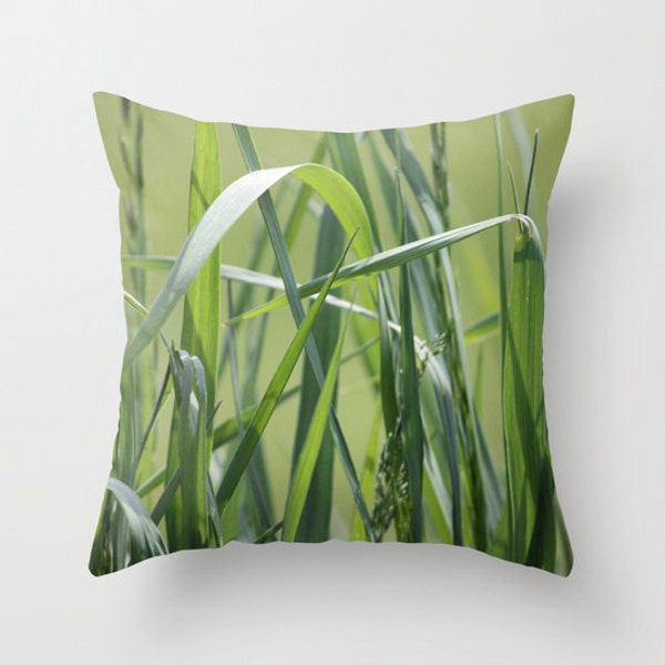 Grass Green Pillow - Etsy