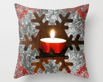 Abstract Flowers Pillow or Cover Home Decoration Brown - Etsy