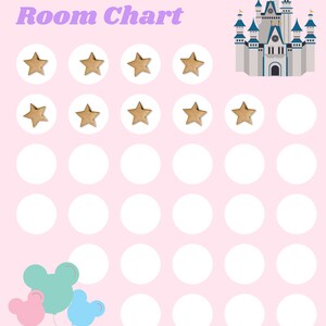 Castle Kids Reward Sticker Chart for Behavior, Chores, Potty Custom ...