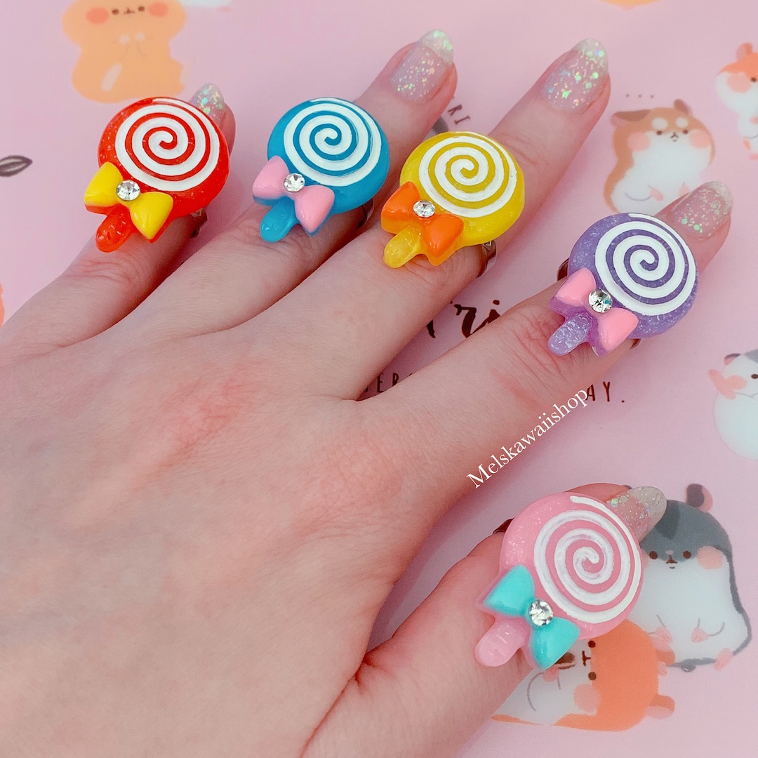 Mini Lollipop Ring choose Your Favorite - Etsy