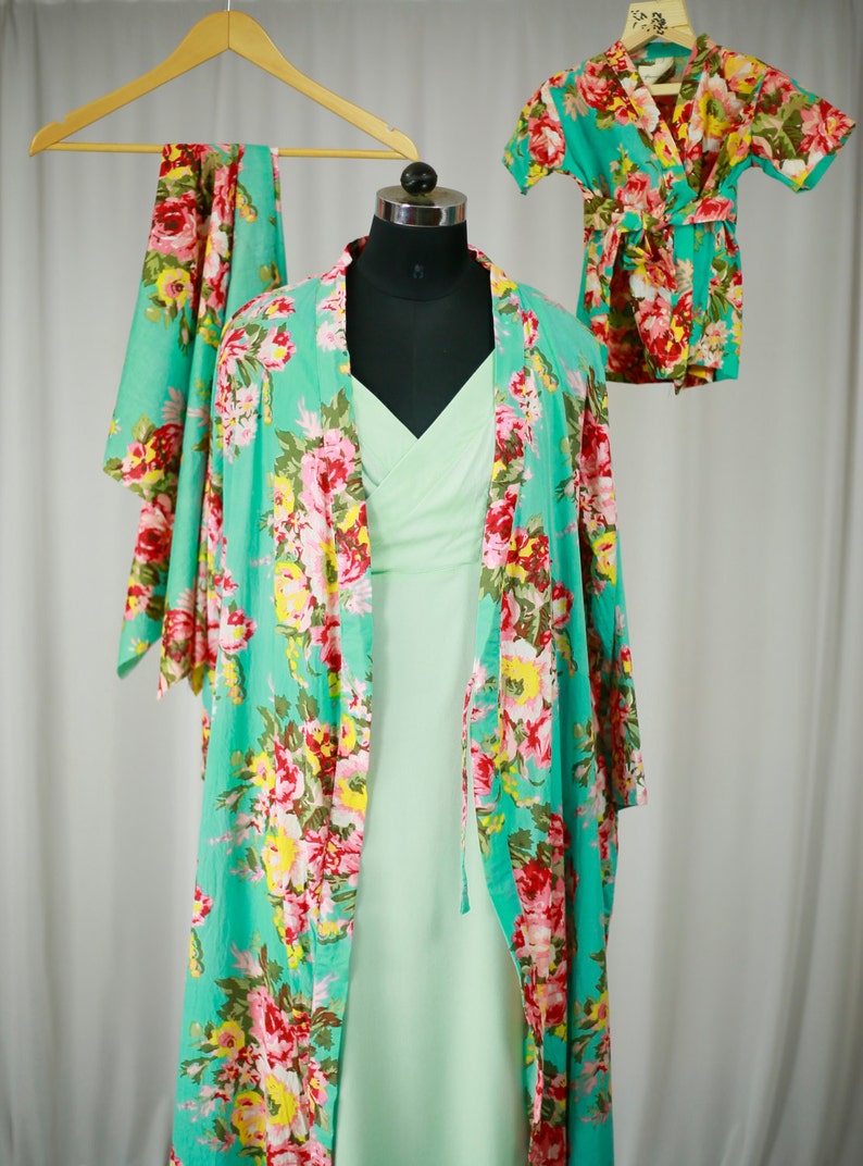 High quality Mommy and me labor robe floral delivery robe | Etsy