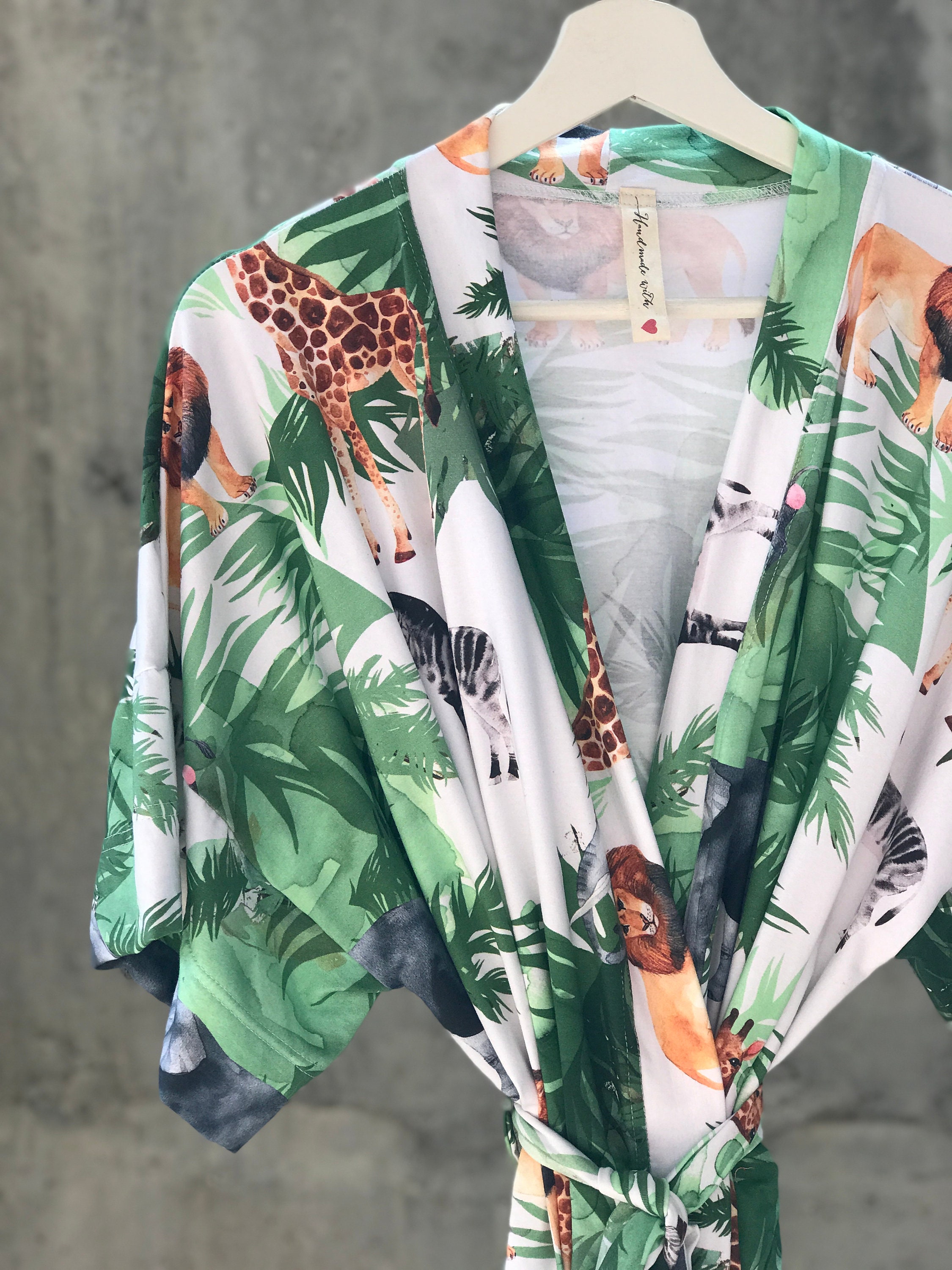 Maternity robe. Mommy and me robe and swaddle set. Robe and | Etsy