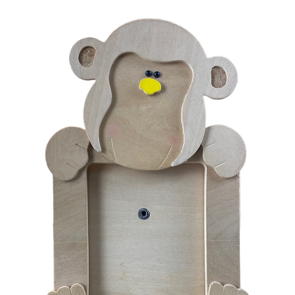Monkey Picture Frame - Etsy