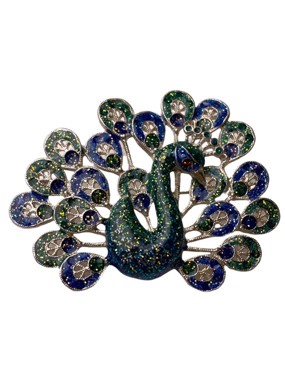 Vintage resin & metal - Gem