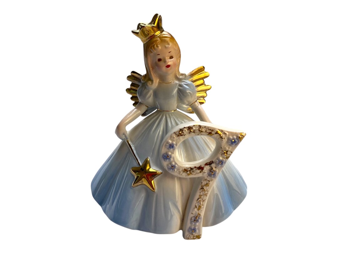Josef Originals Birthday Angel, the Ninth Year, 9th Birthday, Vintage ...