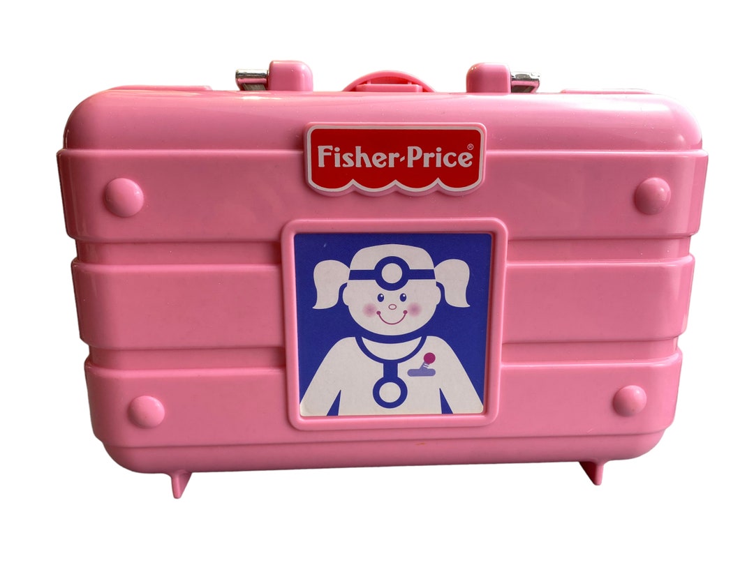 Fisher-price Pink Doctor Kit, Case Only 2000 - Etsy