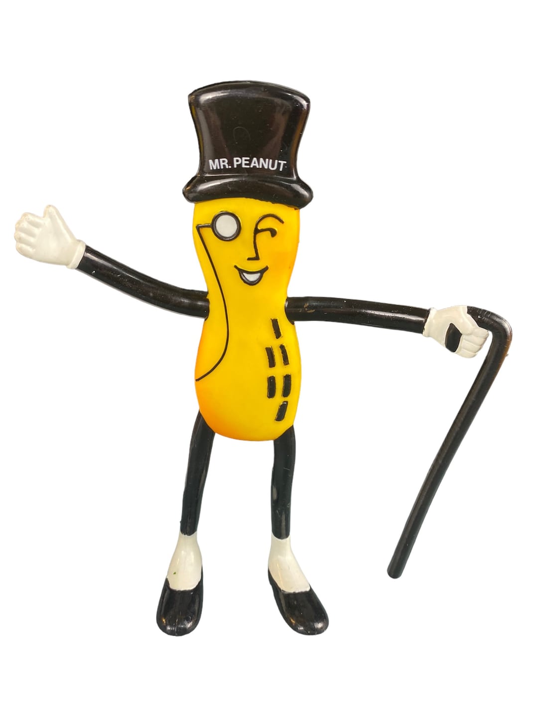 Mr. Peanut Bendable Vinyl Figurine 1991 Planters Lifesavers Co ...