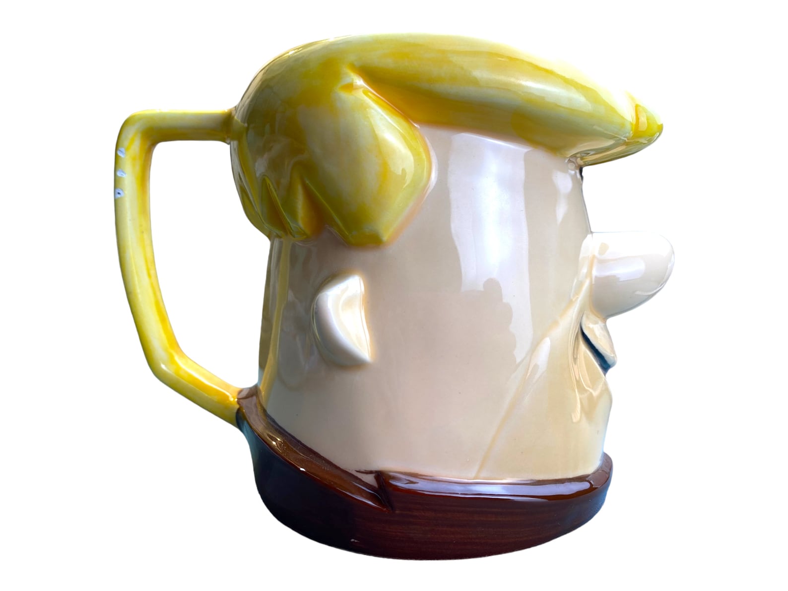 Barney Rubble 3D Face Ceramic Coffee Mug the Flintstones Vandor 1990 ...