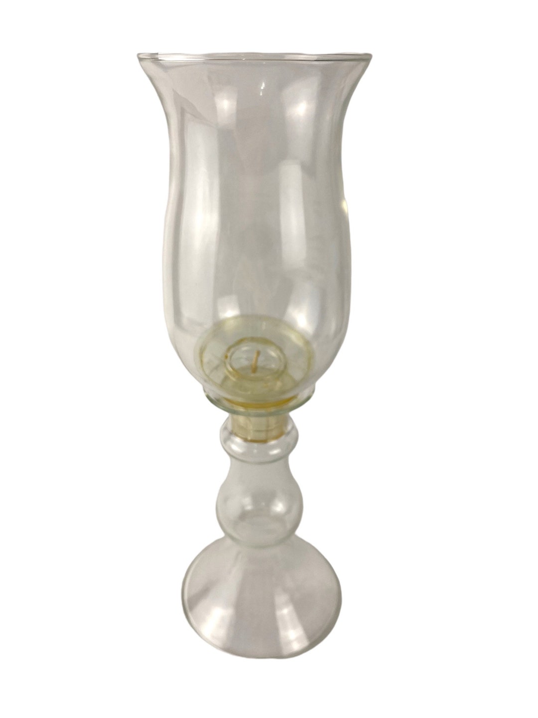 The Un-candle Pyrex by Corning Planatation Hurricane Glass Candle ...