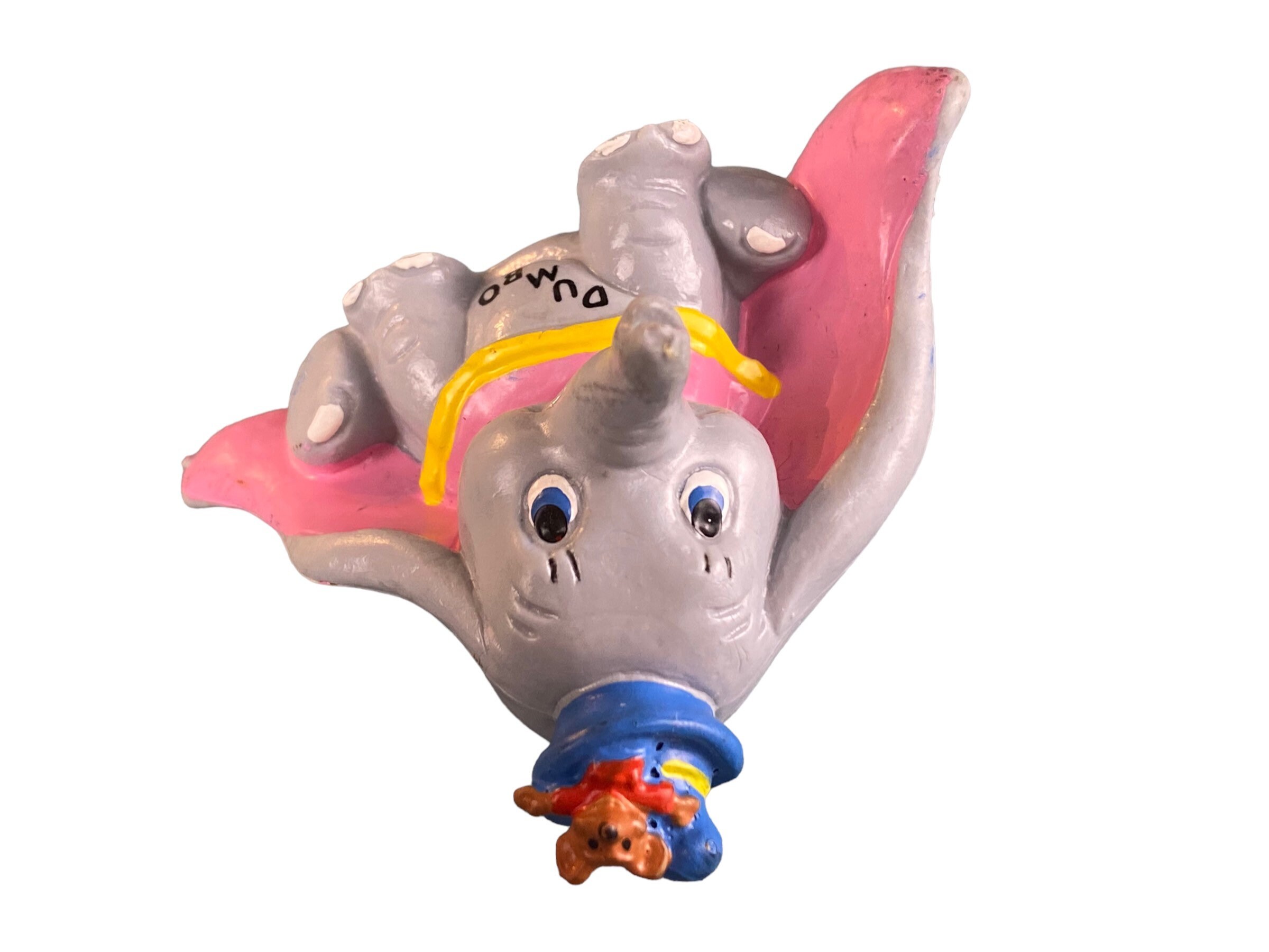 Dumbo Figurine, Timothy Mouse Bully 2 PVC Figure 1987 Walt Disney Co ...