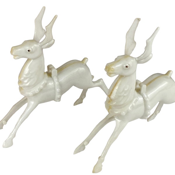 Plastic Reindeer - Etsy