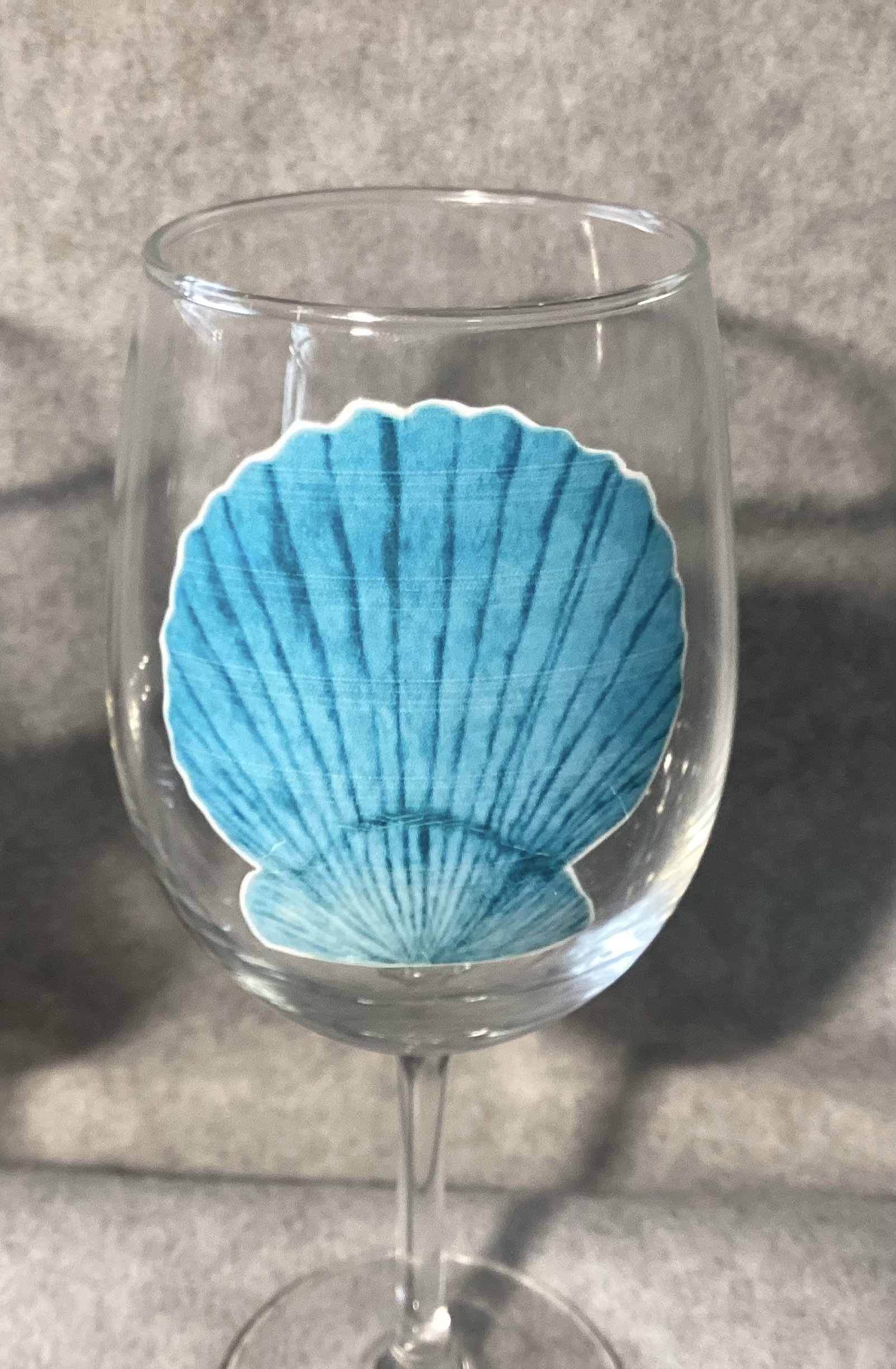 Coastal Wine Glass Set | Beach Themed Glassware | Starfish Seahorse ...