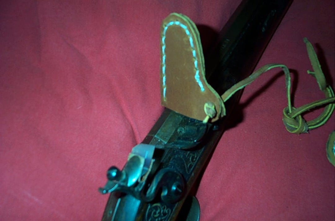 Flintlock, Leather, Frizzen Covers. - Etsy