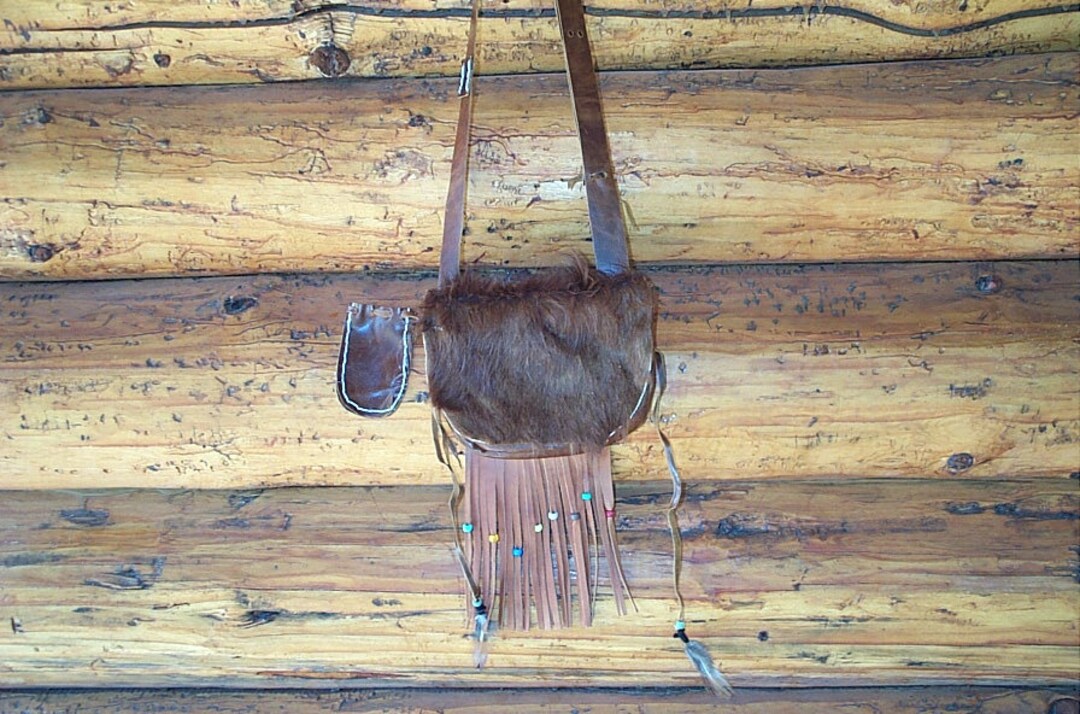 Rendezvous , Mountain Man Style, Cow Hide, Leather Possible Bag - Etsy