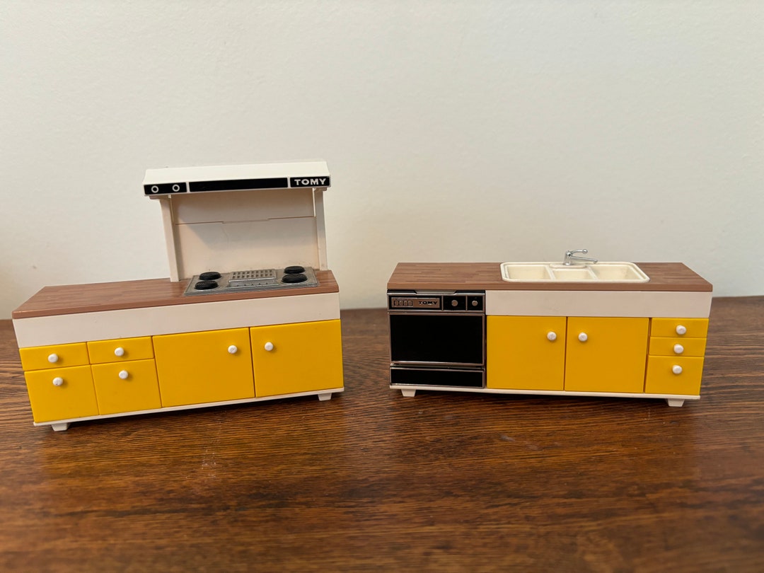 1:16 TOMY Smaller Homes Kitchen Counters With Stove, Oven and Sink - Etsy