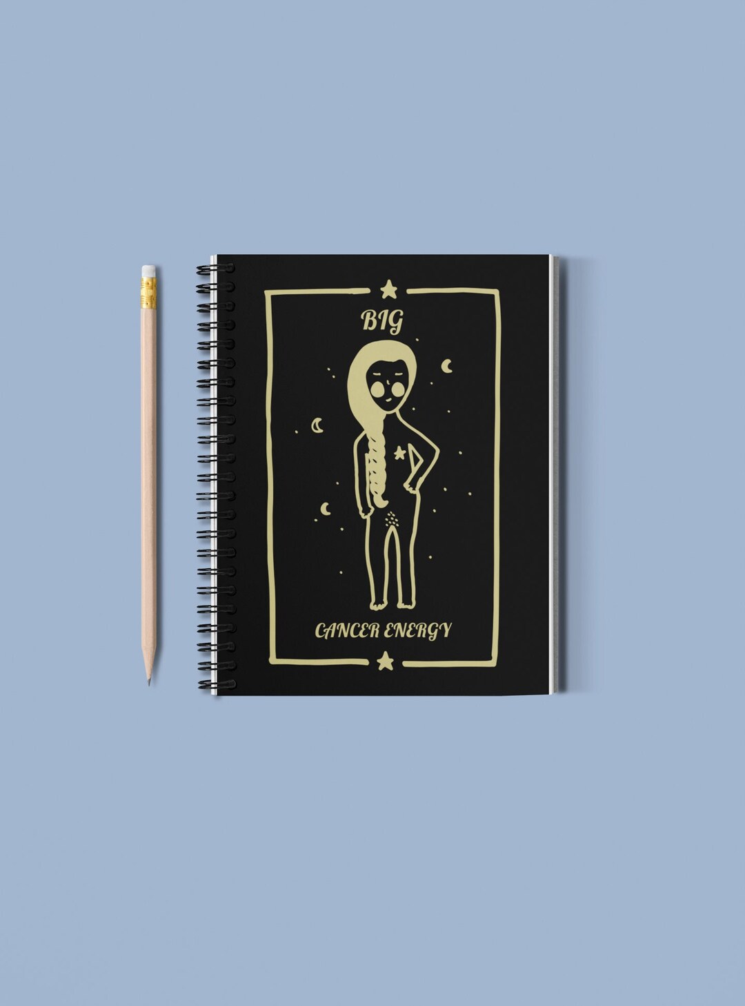 Big Cancer Energy Zodiac Notebooks for Astrology Lovers - Etsy