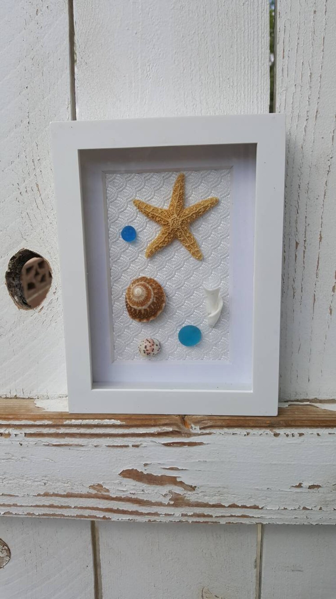 Authentic Sea Glass Shadow Box. Treasures From the Sea From All Over ...