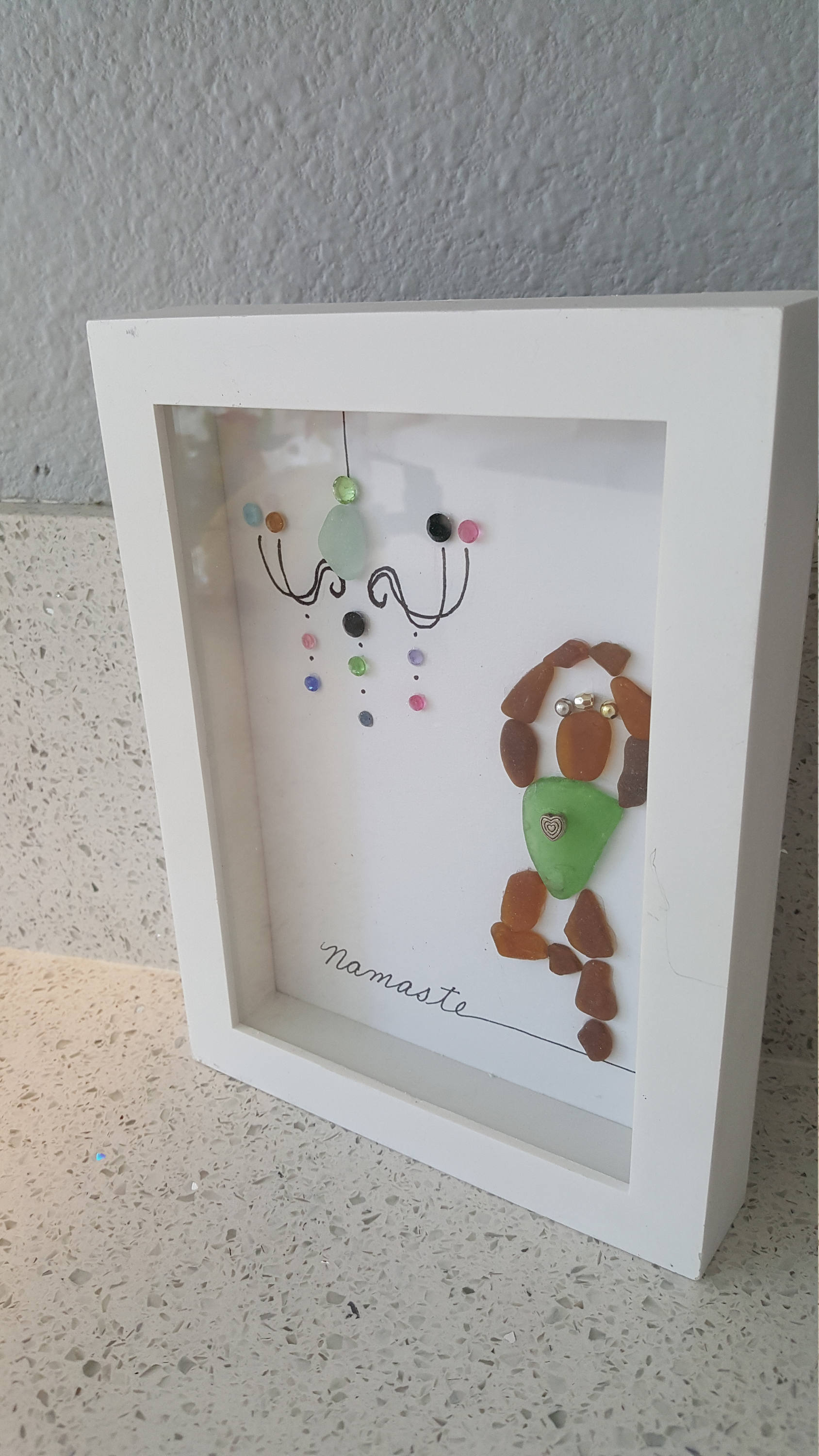 Original Sea Glass Shadow Box - Etsy