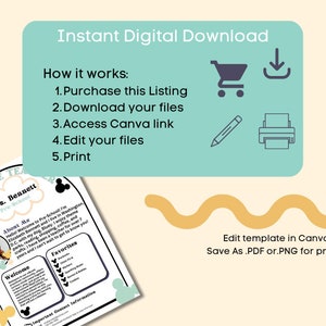 Meet the Teacher Classroom Printable Template, Teacher Intro, Magic ...