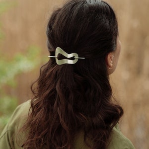Cloud Hair Barrette - Small / Hair Cuff Bun Cuff Ponytail Cuff Pony ...